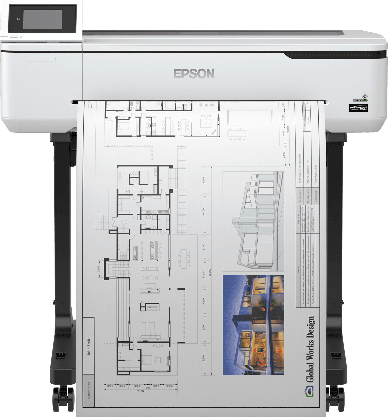 SureColor T3100 - Wireless Printer (with stand) | Epson Middle East