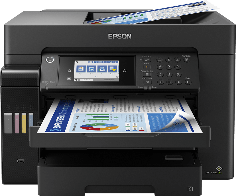 EcoTank L15160 A3+ Multifunction Wi-Fi Ink Tank Printer with Fax ...