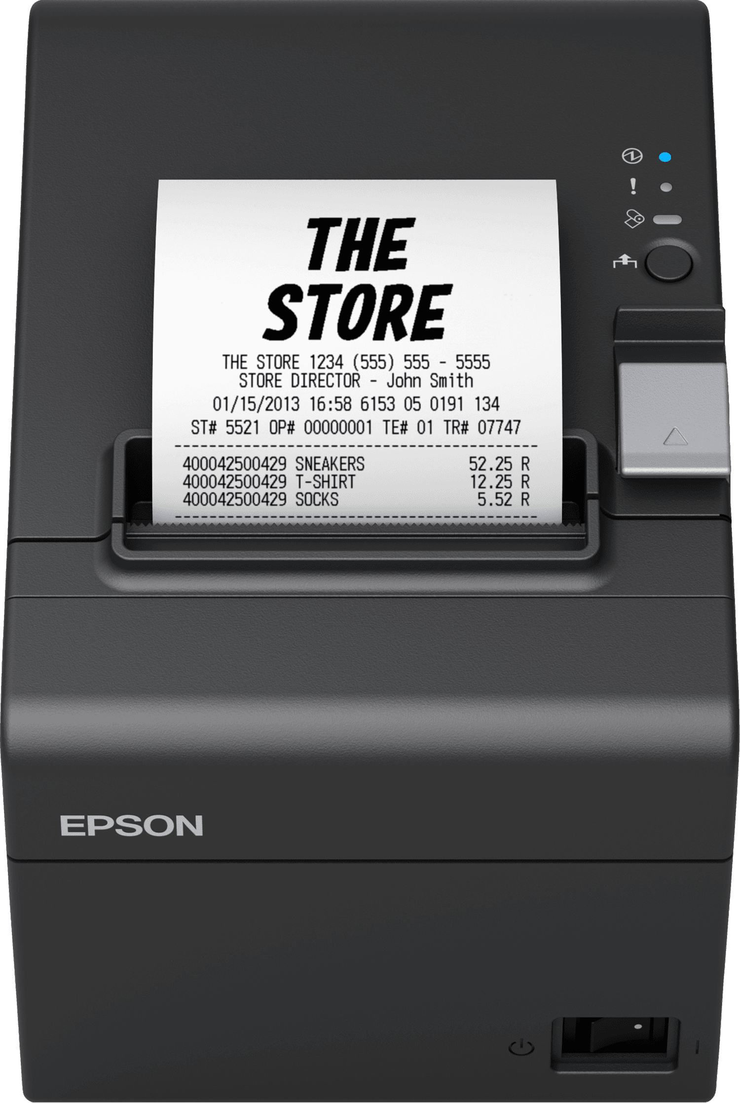 Epson TM-T20III (011A0): USB + Serial, PS, Blk, UK | Epson Middle East