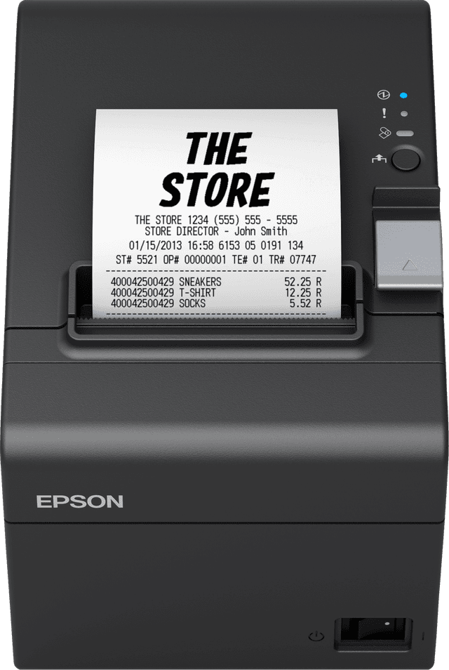 Epson TM-T20III (012A0): Ethernet, PS, Blk, UK | Epson Middle East