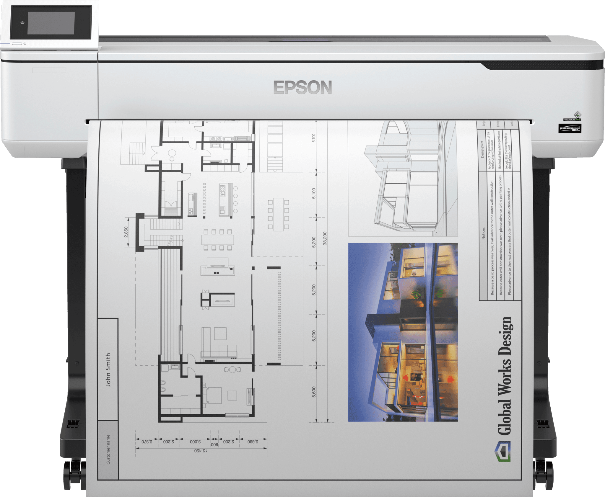 SureColor SC-T5100 - Wireless Printer (with Stand) | Epson Middle East